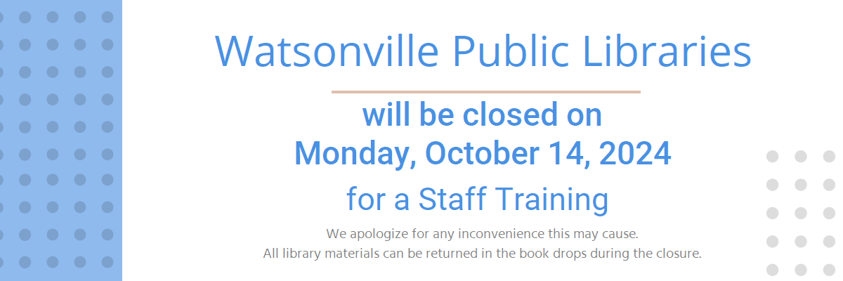 Library Newsletter | Watsonville